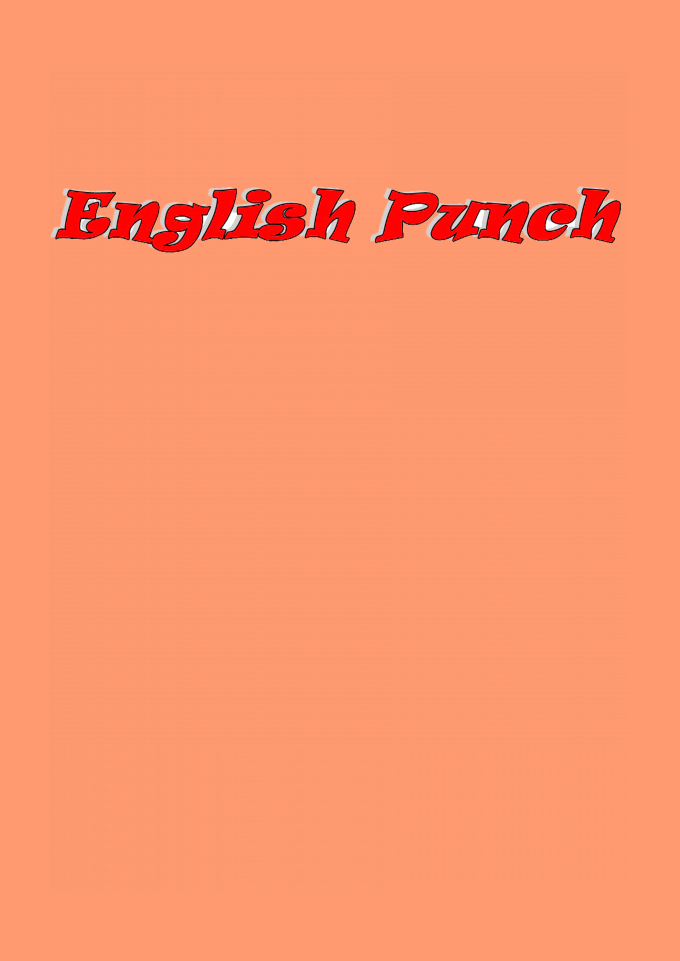 T-Shirt Estonada English Punch - Nome em gjhgh