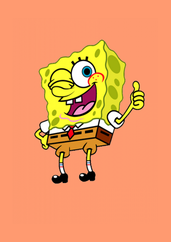 Papel De Parede Nerd Bob Esponja Adesivo De Parede Bob Esponja E