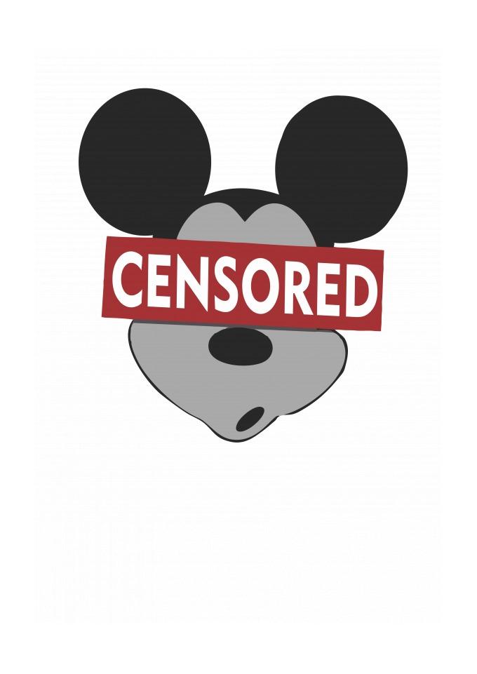 Baby Long Estonada CENSORED MOUSE R$64,15 em VISION STORE