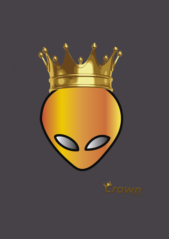 Baby Long Estonada Crown - Alien R$64,15 em Crown Official Store
