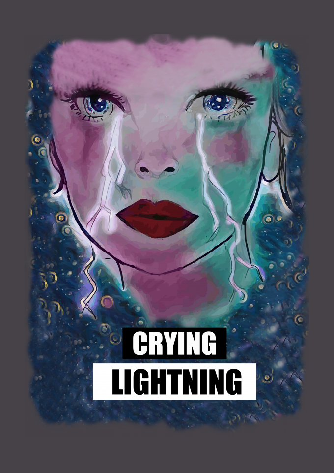 T-Shirt Estonada Crying Lightning em Meraki