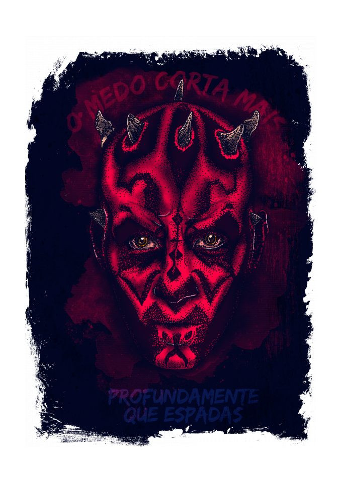 Baby Long Estonada Darth Maul R$61,73 em bruna regina art