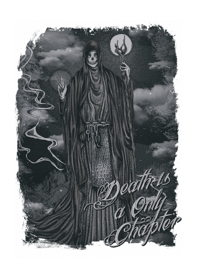 T-Shirt Prime Death is a Only chapter em bruna regina art