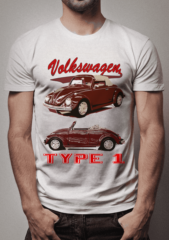 T-SHIRT ESTONADA Fusca R$58,43 em Vir&Vestir