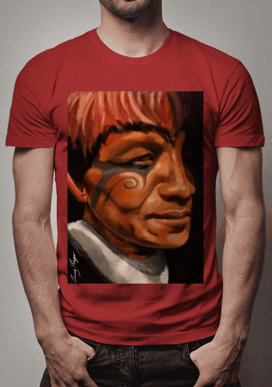 T-Shirt Quality Índio em luizyagoart