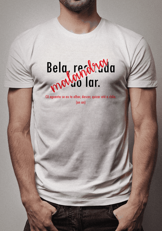 T-Shirt Estonada Malandra em doremifah