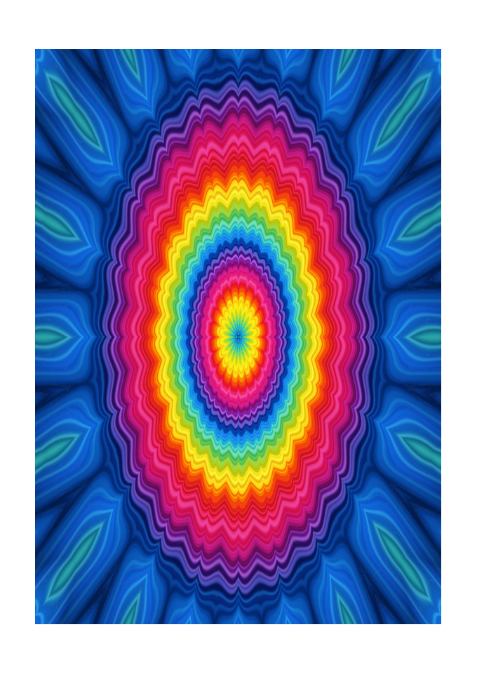 T-Shirt Prime Mandala arco-íris em Loja grafista