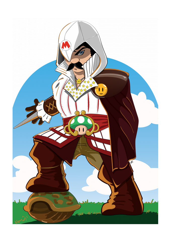 Baby Long Prime Mario Auditore R$58,54 em MKDesign