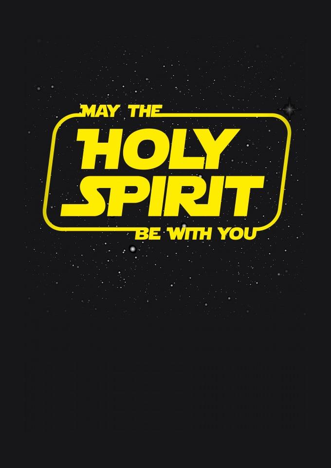 T-Shirt Prime May the Holy Spirit be with You em The One Way