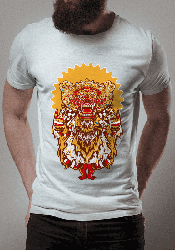 T-Shirt Estonada Monster Barong em VANATORI