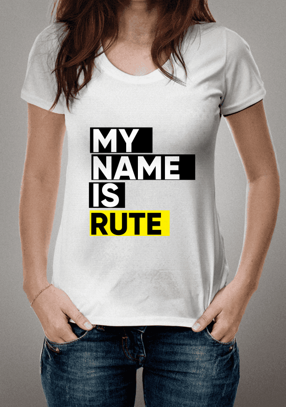 Baby Long Prime MY NAME IS RUTE R$58,54 em Multi Estampas