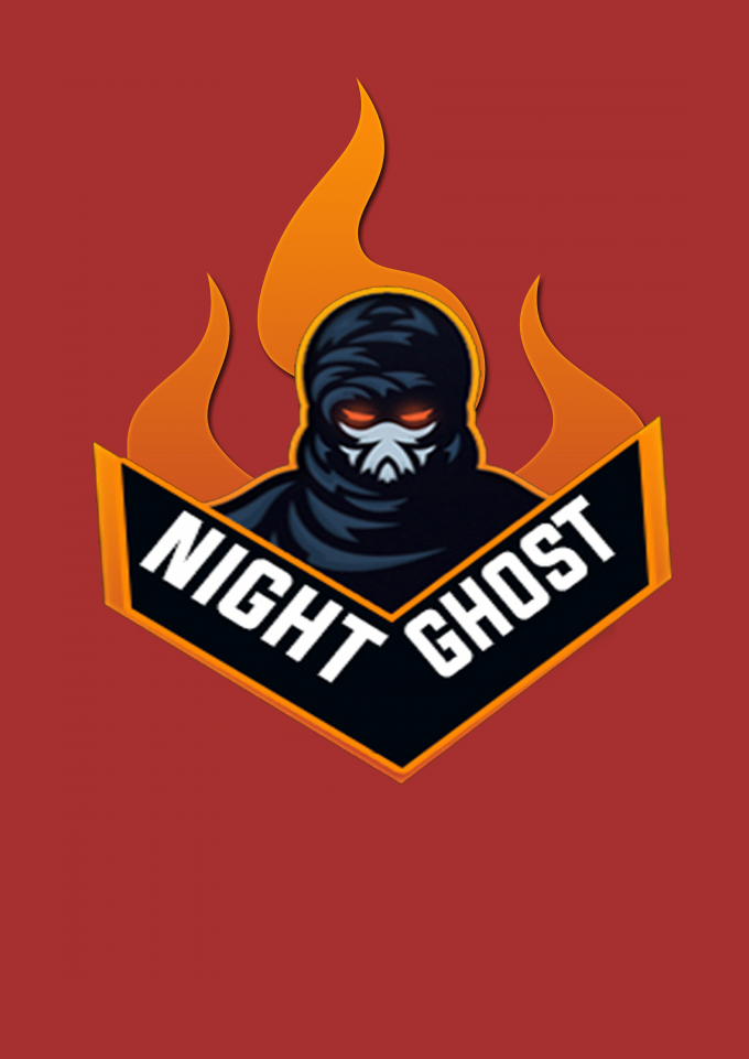 T-Shirt Estonada Nightghost team em Horizon