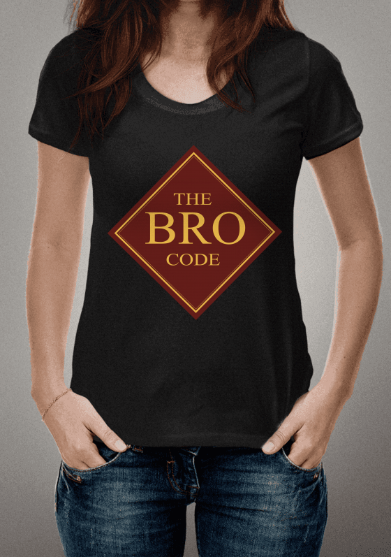 T-Shirt Prime O Código Bro - The Bro Code - How I Met Your Mother em ...