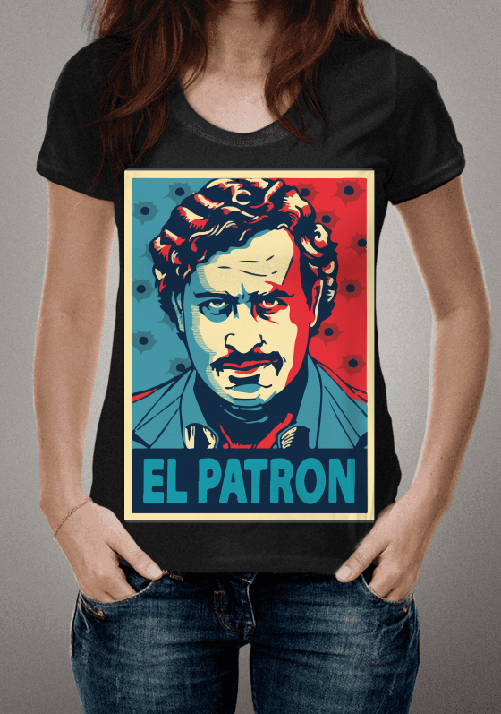 T-SHIRT PRIME Poster El patron R$54,03 em Geek_Brain_store