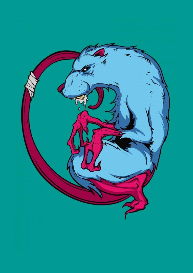 T-SHIRT ESTONADA Rat III R$61,73 em doogle