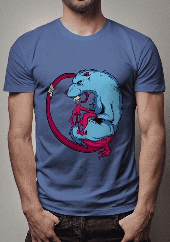 T-SHIRT ESTONADA Rat III R$61,73 em doogle