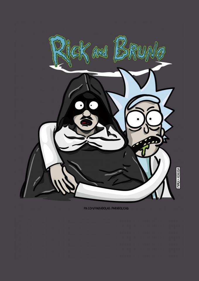 Baby Long Estonada Rick and Bruno II R$64,15 em Parábolas Parabólicas