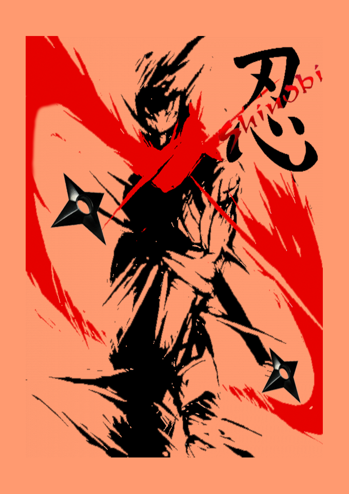 T-Shirt Estonada Shinobi Strider Hiryu em Super Descolados