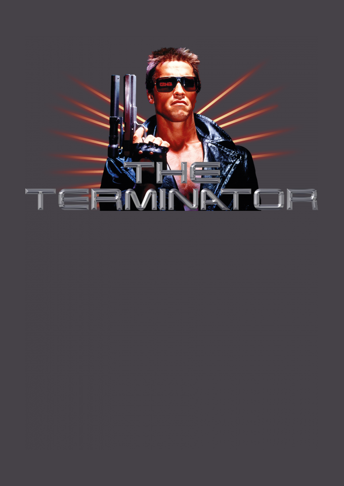 T-Shirt Estonada The Terminator (Versão 2) em Virtual Storm