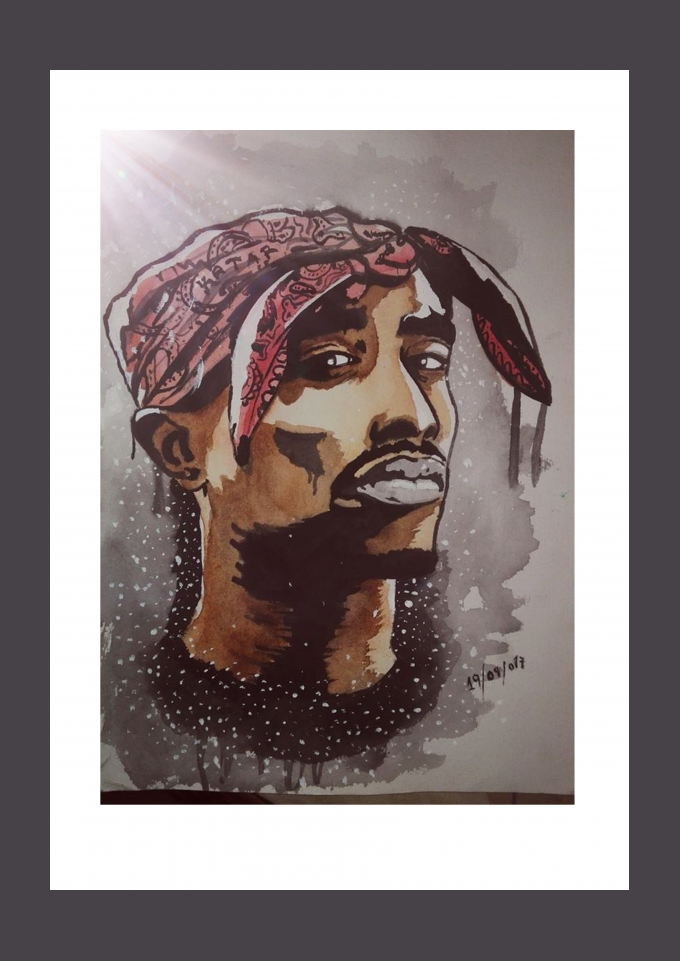 T-SHIRT ESTONADA Two pac R$61,73 em NICKSHIRT