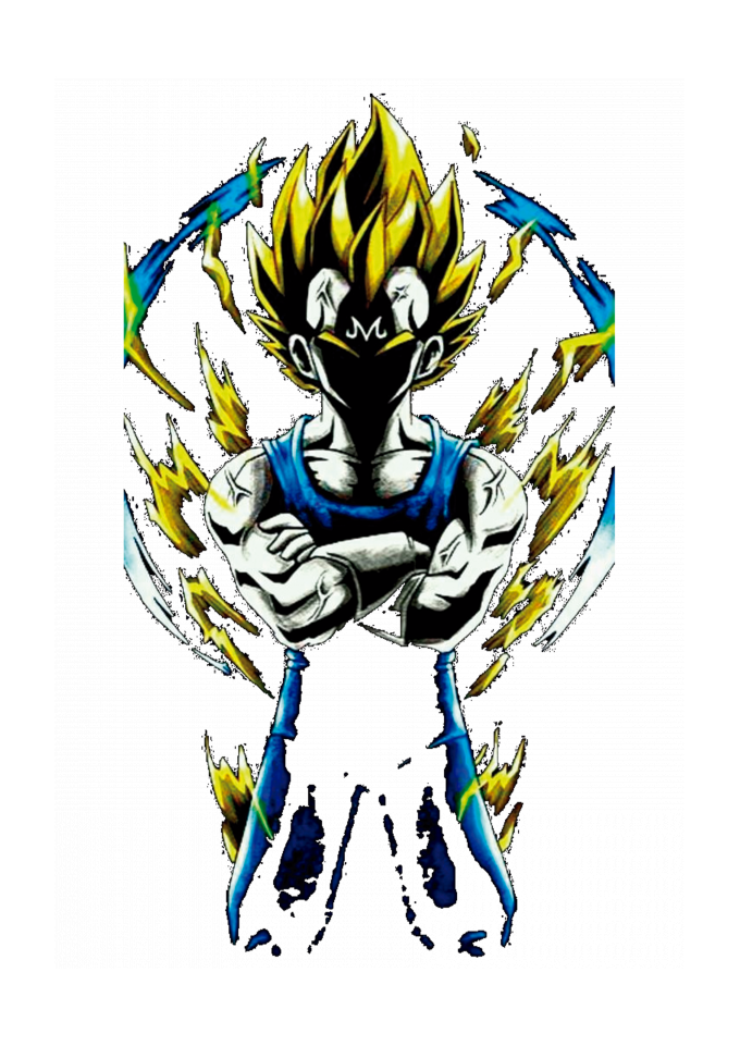 T-SHIRT ESTONADA Vegeta "M" R$55,13 em Mundo Criativo